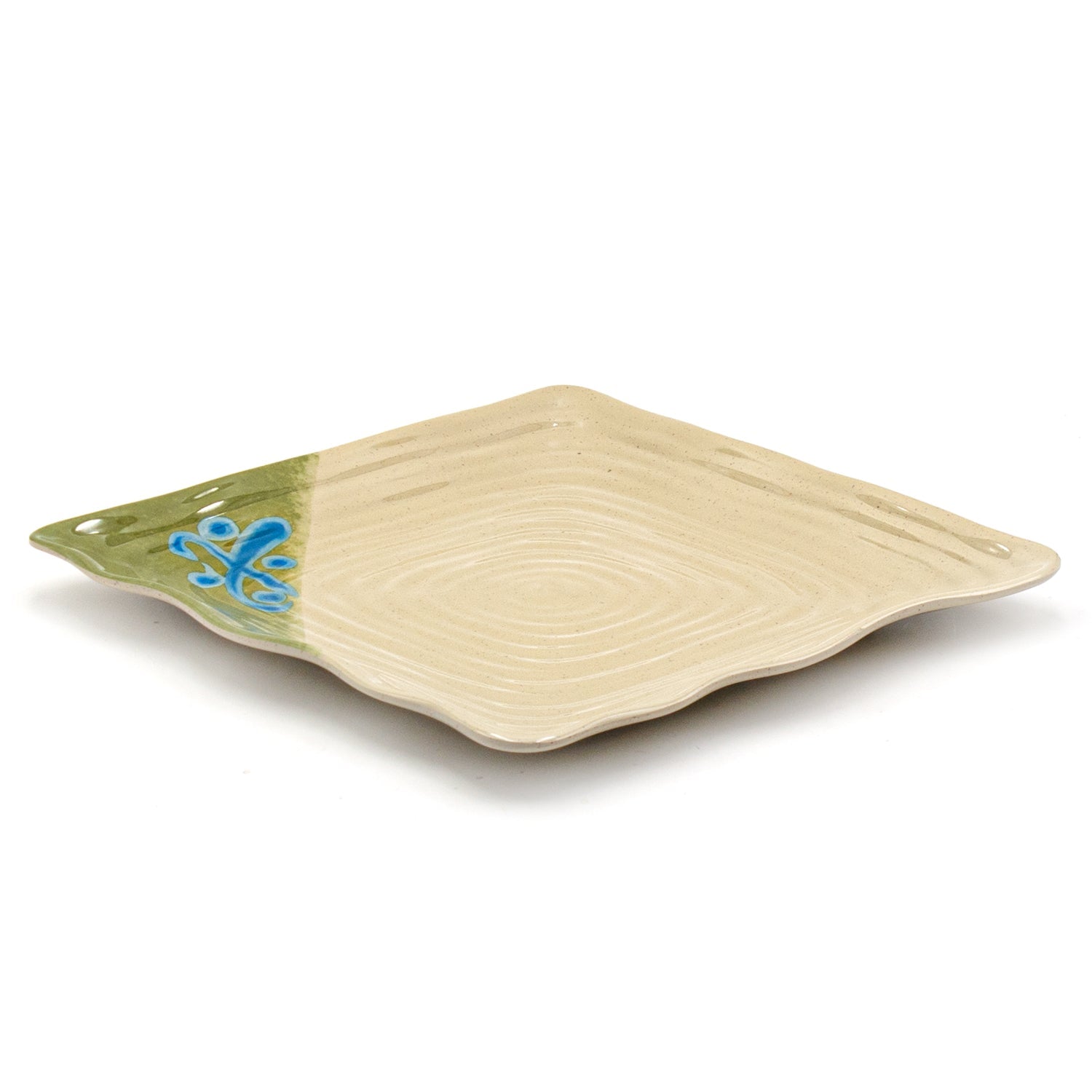 Melamine Square Plate, 6pc, 11"D (Green) – itemroot