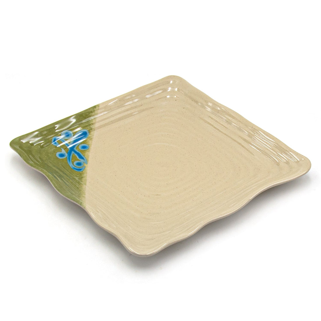 Melamine Square Plate, 6pc, 11"D (Green) – itemroot