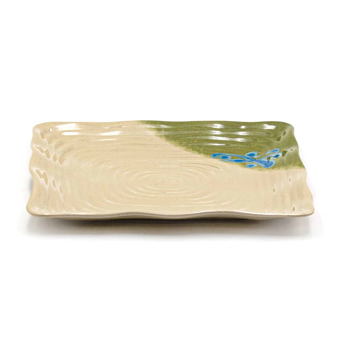 Melamine Square Plate, 6pc, 11"D (Green) – itemroot