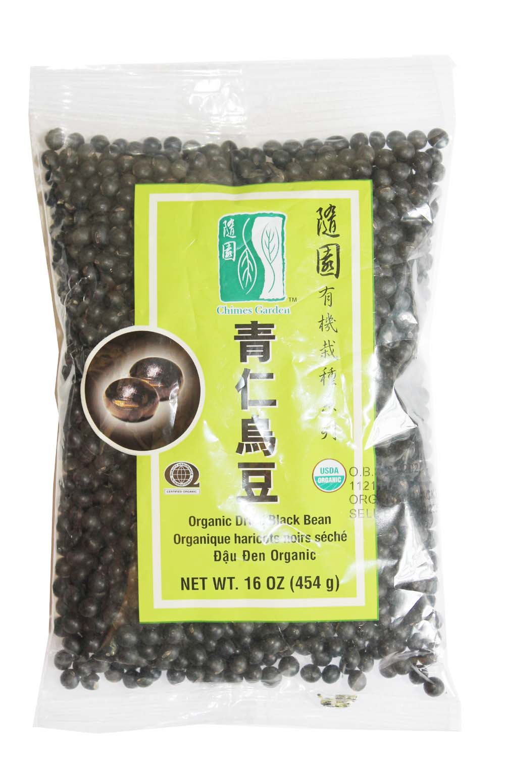 Chimes Garden Organic Dried Black Bean – itemroot