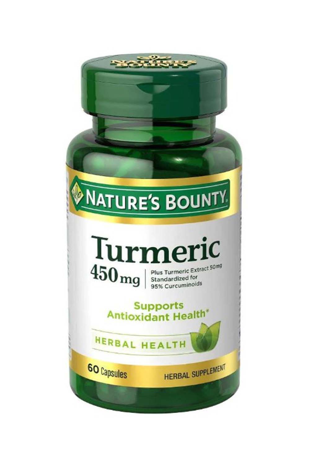 Nature's Bounty Turmeric 450 Mg 60 Capsules – itemroot